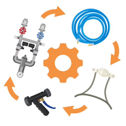 The Ultimate Guide to Washdown Systems - Sanitary Fittings